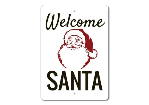 Welcome Santa Sign - Chapel Hill Farms