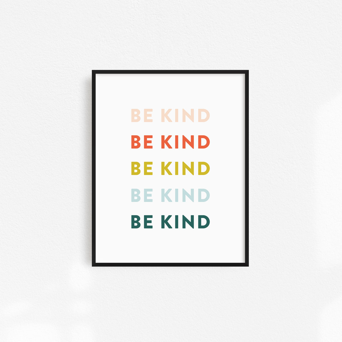 Be Kind Art Print - Chapel Hill Farms